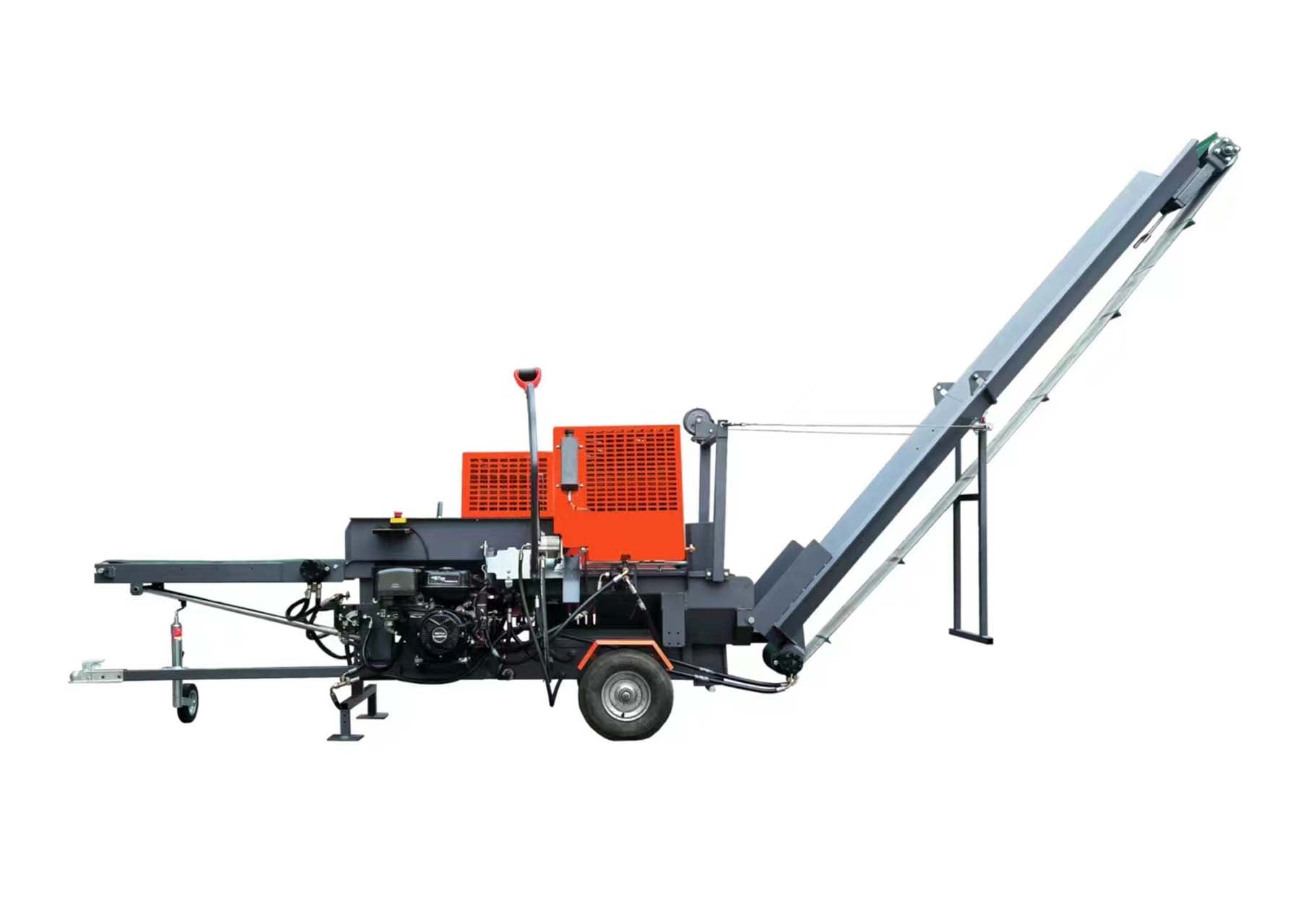 20T 14HP Petrol Wood Processor Combination Wood Processing Machine